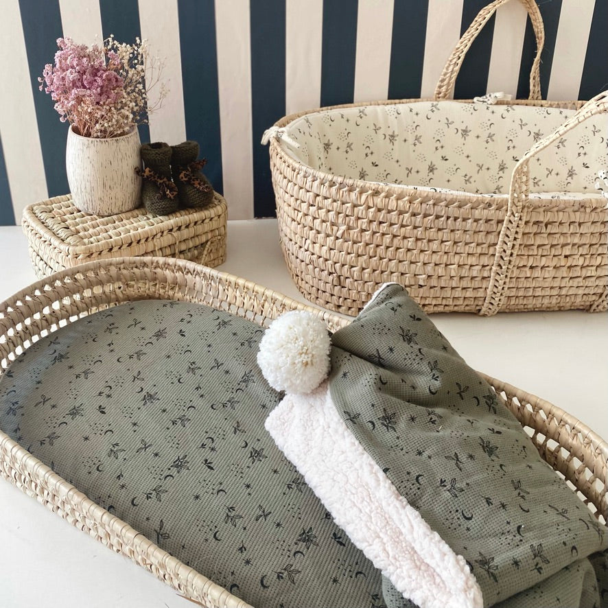 PANIER À LANGER PALME OVALE – Jacky And Family